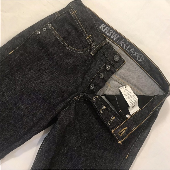 KR3W | Jeans | Kr3w Denim Pants Relaxed Dark Blue Jeans 28x28 | Poshmark